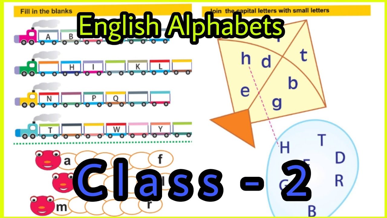 Class 2 English Alphabets Lesson 1 Chapter 1 #trending #class2 # ...