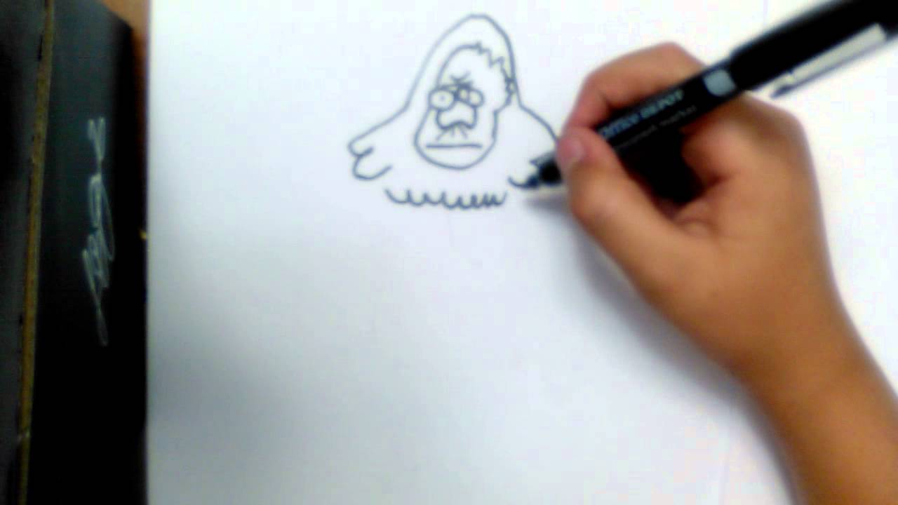 How to draw skips from regular show - YouTube