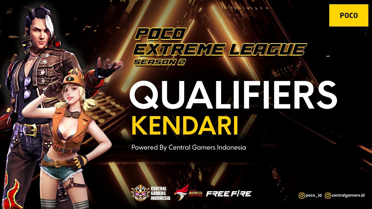 Online Qualifier FREEFIRE || Poco Extreme League S2 Powered by Central ...