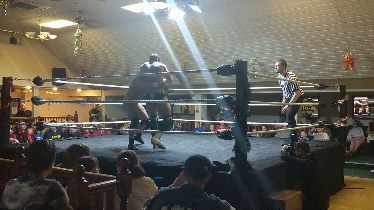 Evolution Wrestling heavyweight championship match Joseph Miller Vs ...