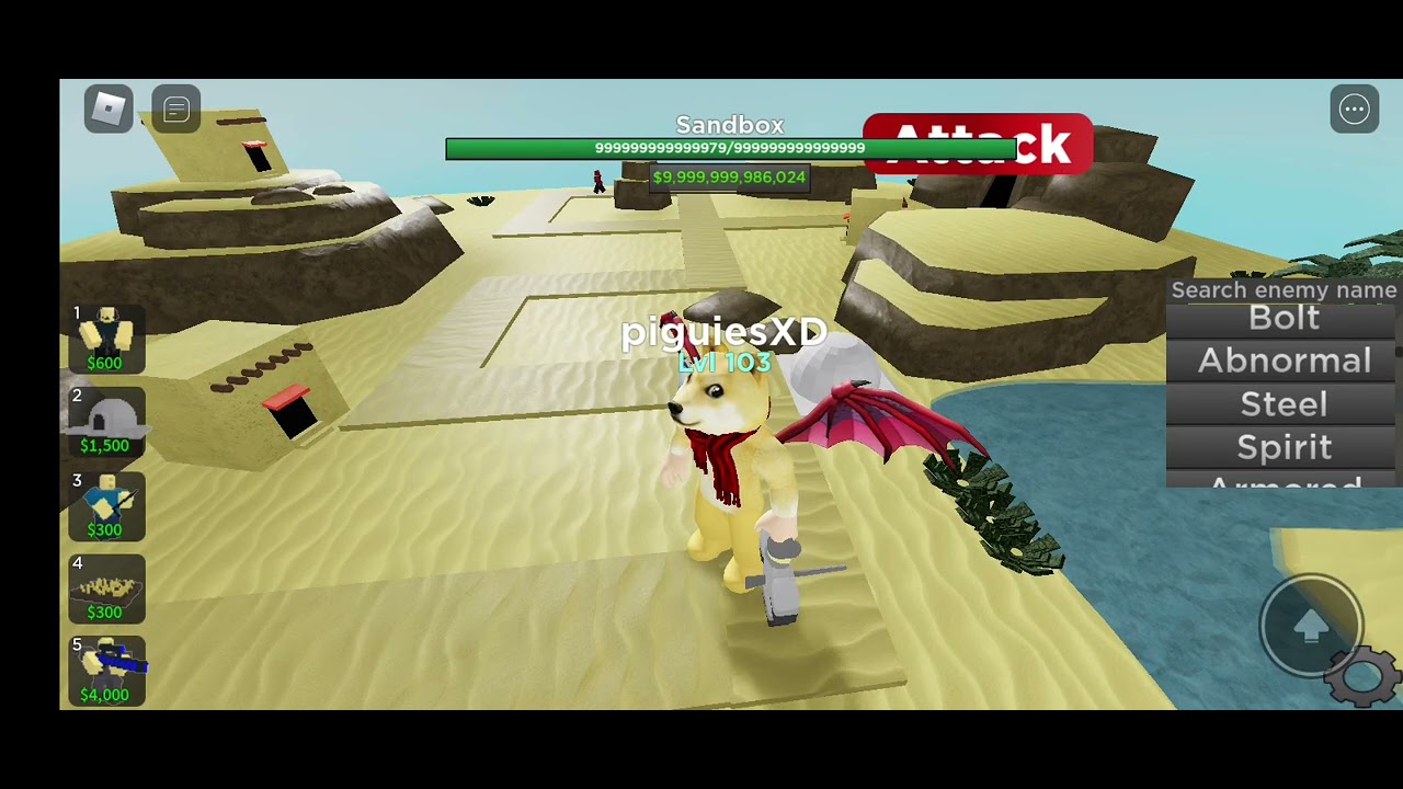 Base Tower Defense New Event Tower testing - YouTube