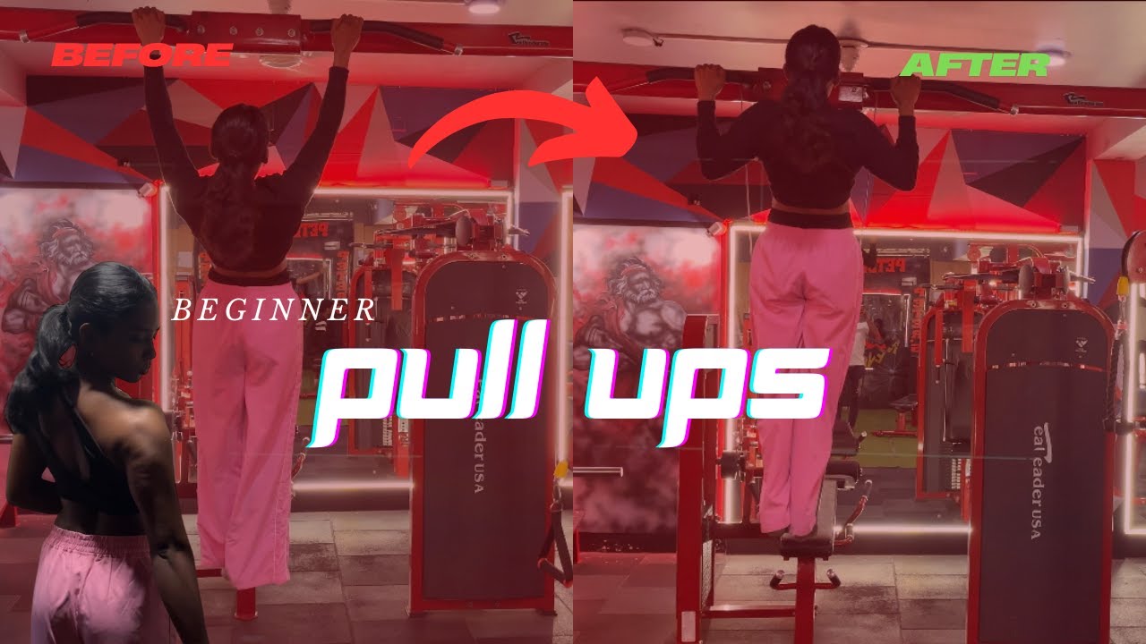 BEGINNER PULL UPS WORKOUT || Pull up Mechanism For Beginners || Step By Step Pull Up - YouTube