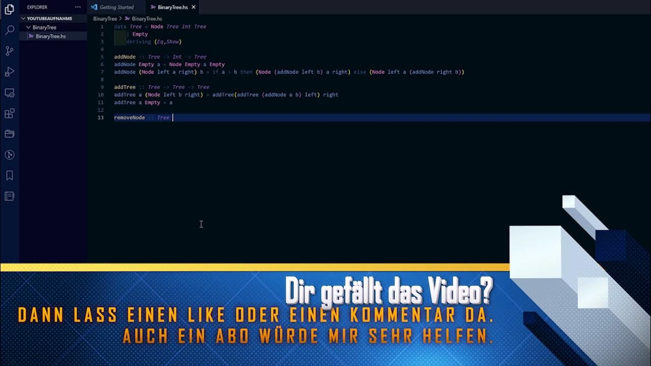 Binärbaum / Binary Tree - Haskell Programming Tutorial #1 [Deutsch] - YouTube