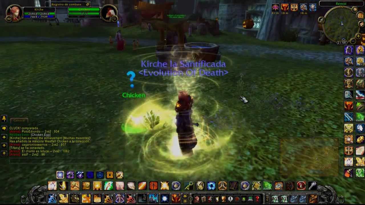 Westfall Chicken companion - Quest WoW - YouTube
