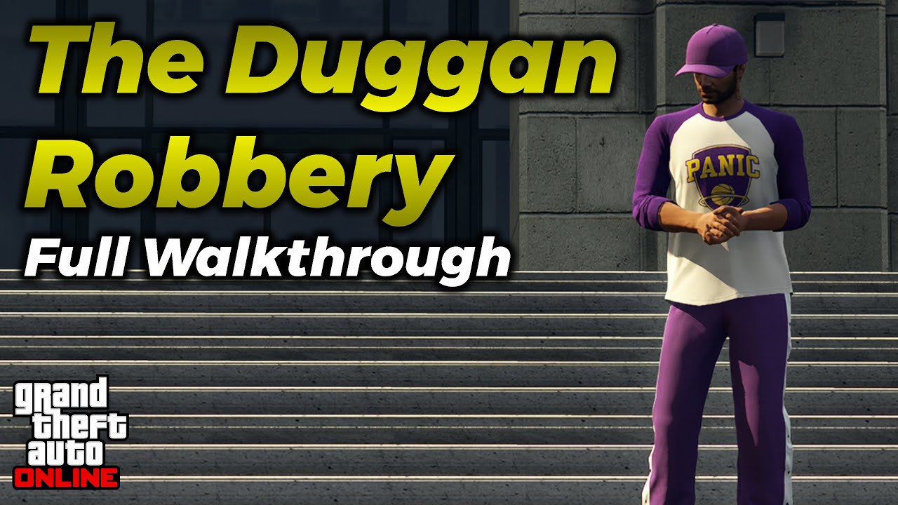 Duggan Robbery Walkthrough | Salvage Shop Guides GTA Online!! - YouTube