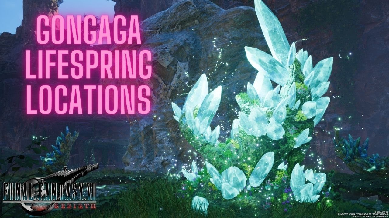 FF7 Rebirth | Gongaga Lifespring Locations - YouTube