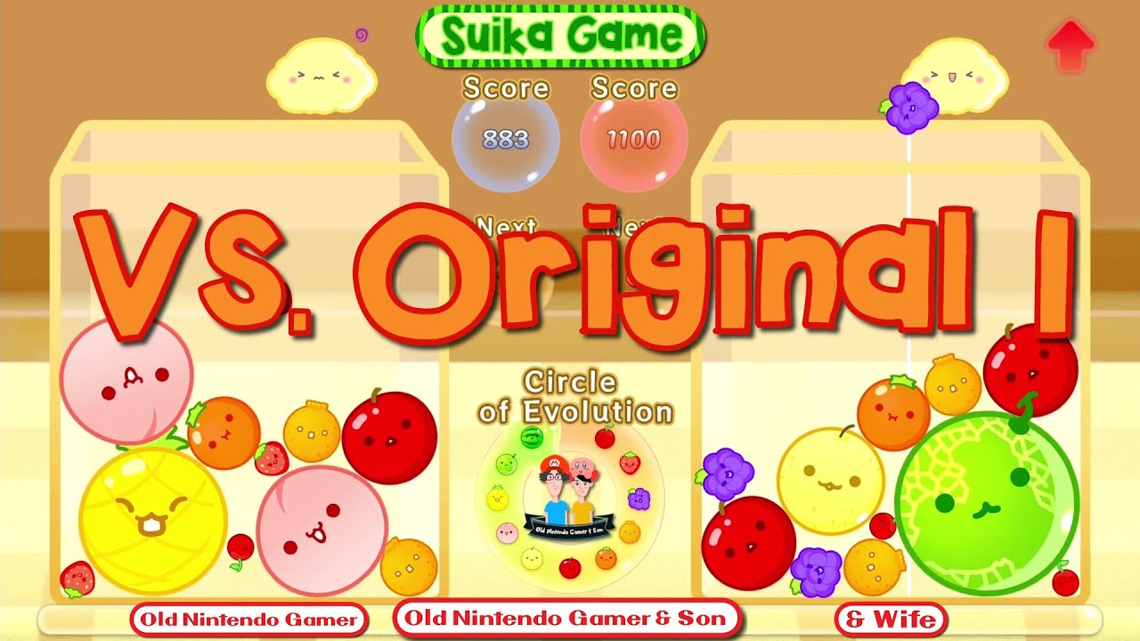 [Together] Suika Game - Vs. Original 1 - YouTube