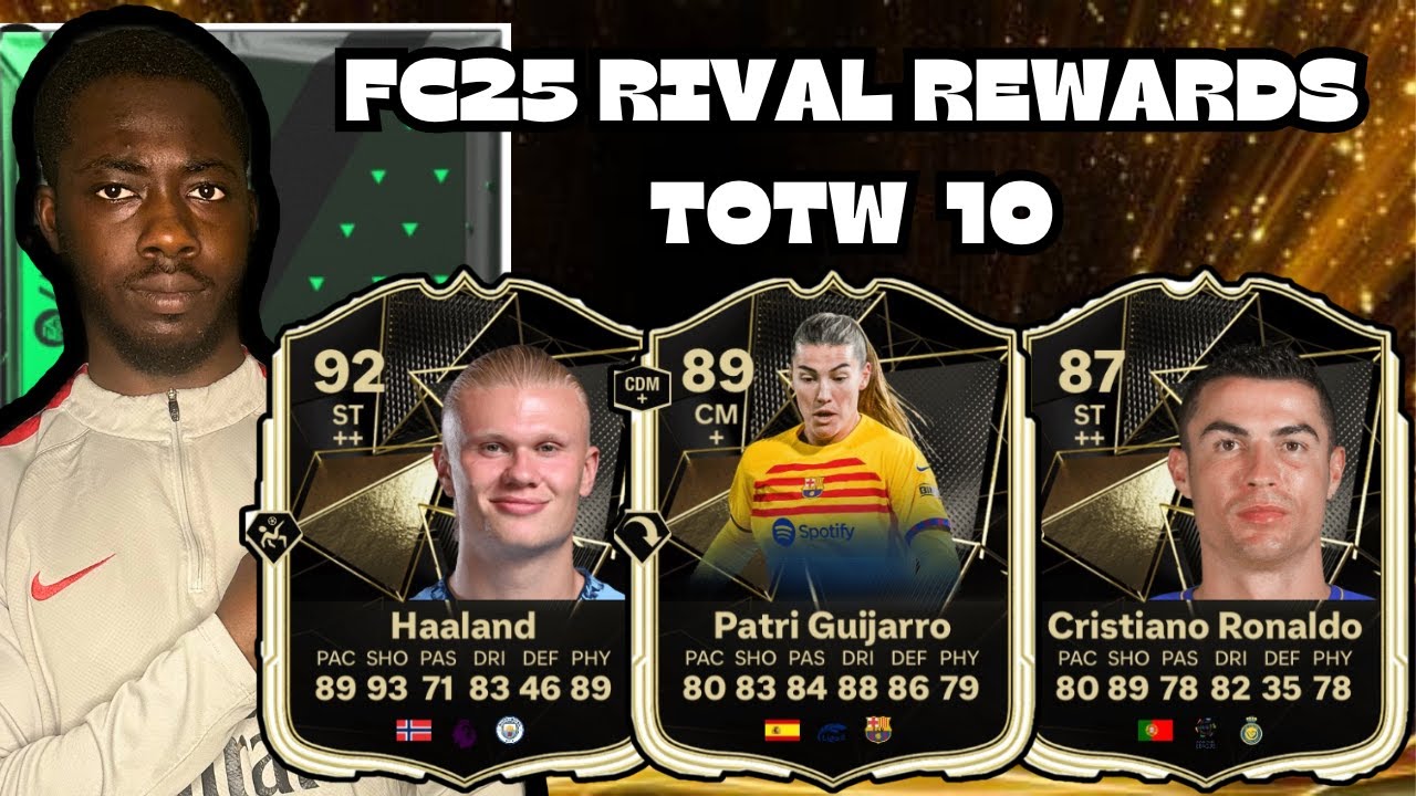 FC25 EPIC TOTW 10 AND RIVALS REWARDS - YouTube
