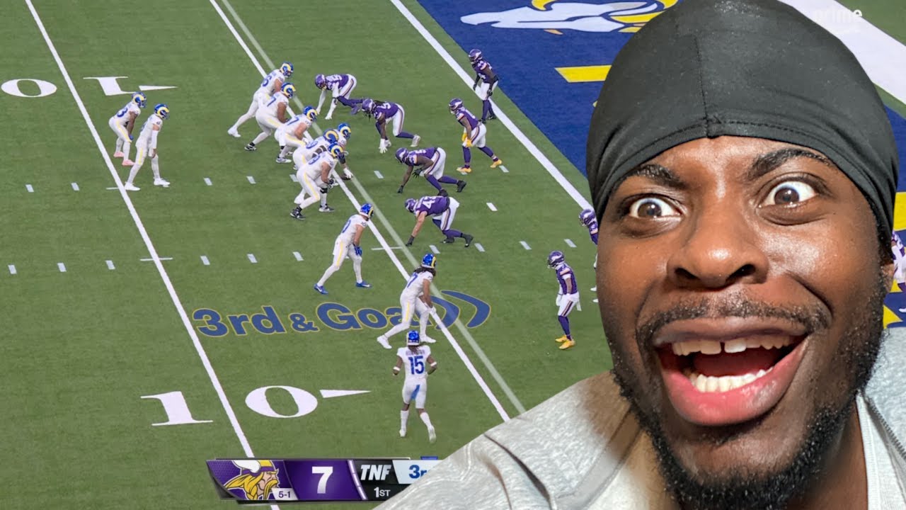 RAMS SNEAKY GOOD?? Minnesota Vikings vs. Los Angeles Rams Game ...