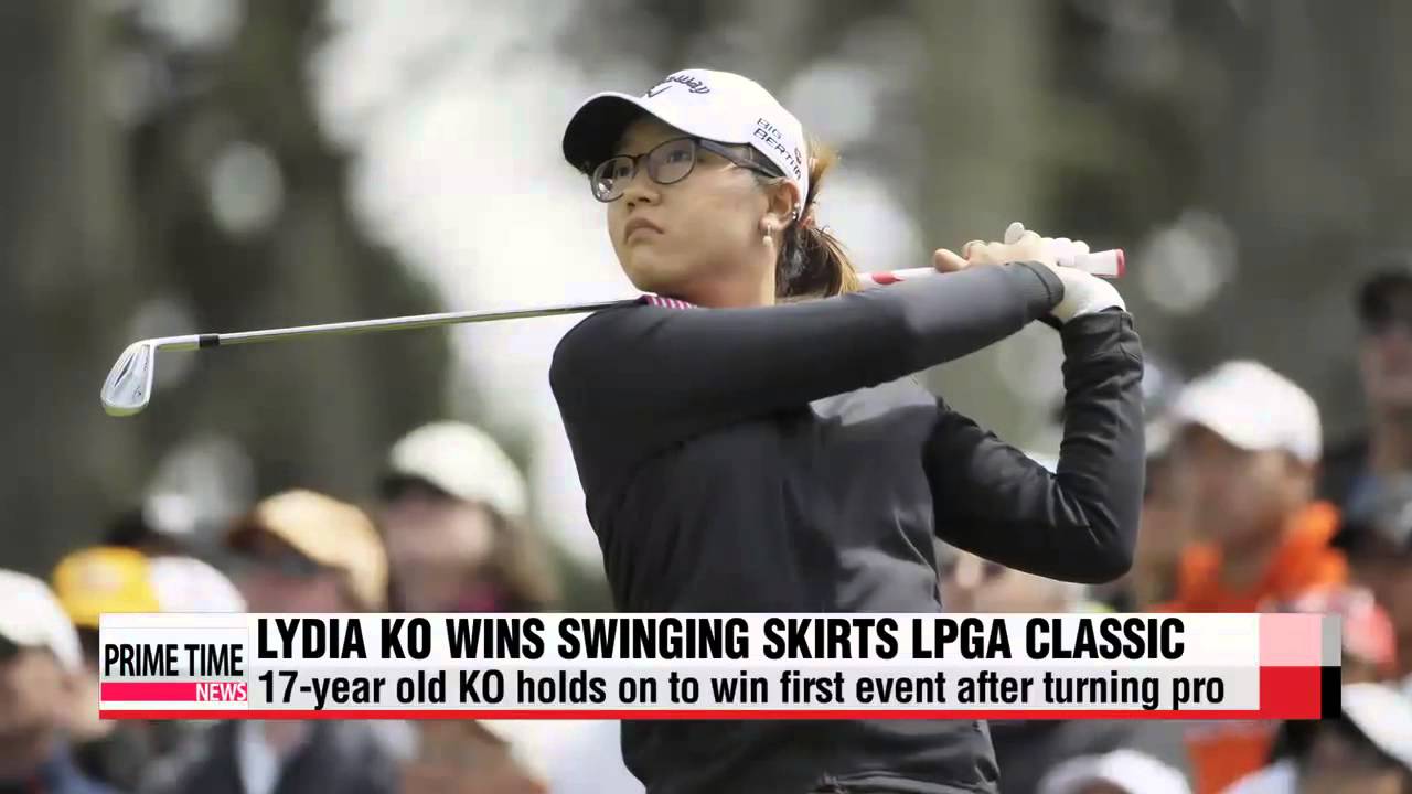 LPGA: Lydia Ko wins Swinging Skirts - YouTube