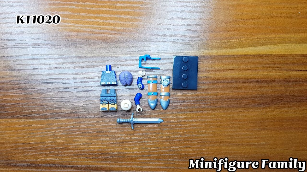 LEGO KT1020 Dragon Ball Trunks Minifigures|Unofficial Minifigure - YouTube