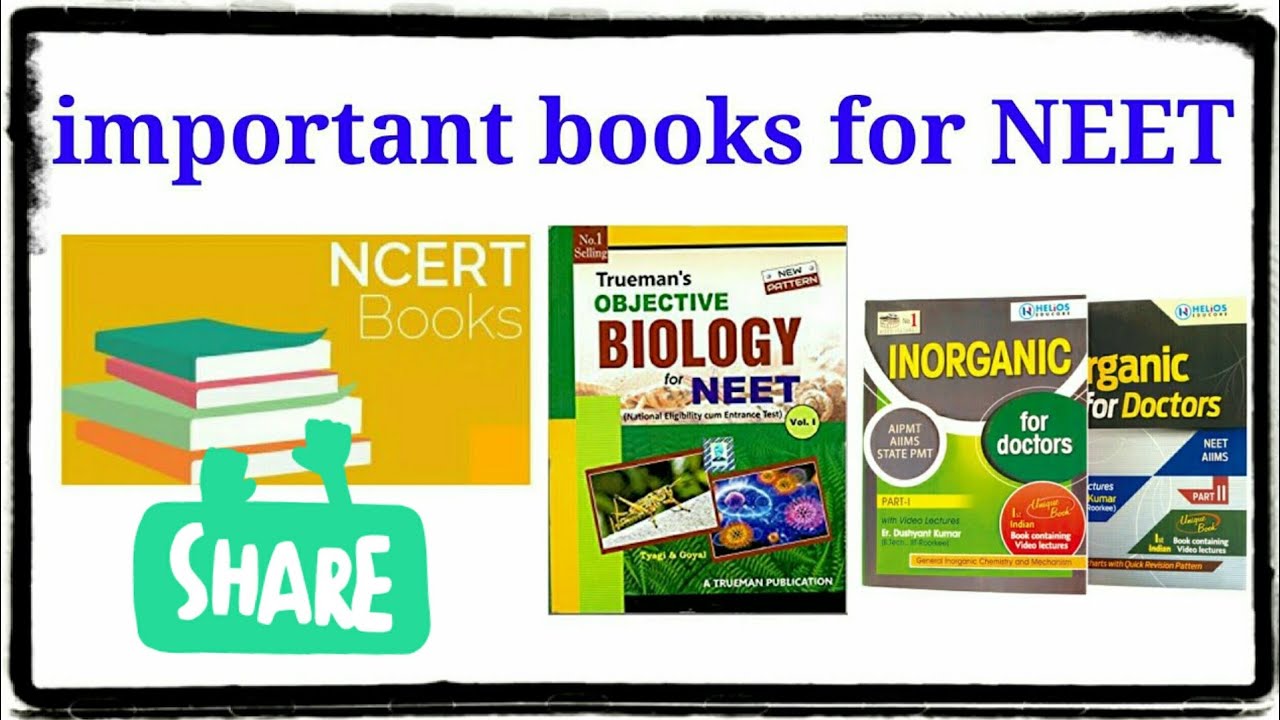 best books for Neet 2022-2023/ important books for NEET/ tarang academy ...