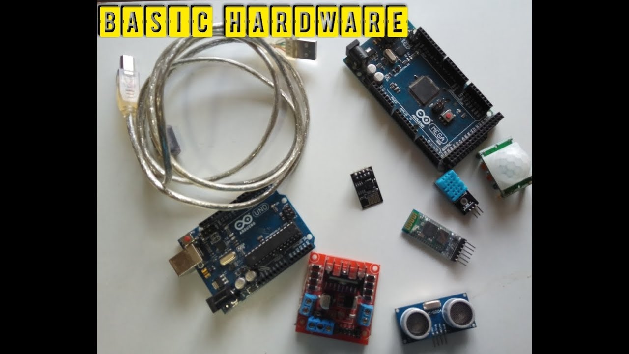 Basic Hardware for first project | Open source Hardware | - YouTube