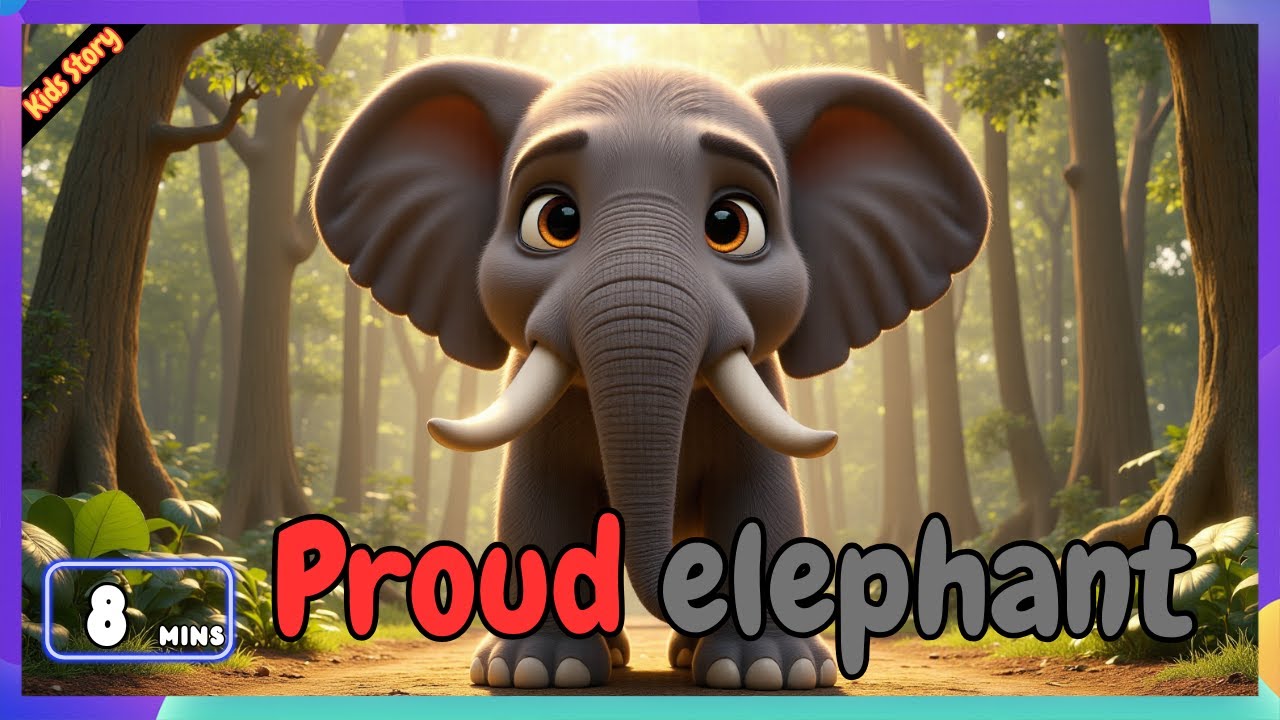 Good children's story: Proud elephant| Bedtime Story for Kids| Read ...