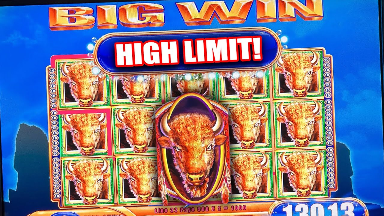 BIG WIN ON HIGH LIMIT BUFFALO SLOT MACHINE ★ JACKPOT WINNER! - YouTube