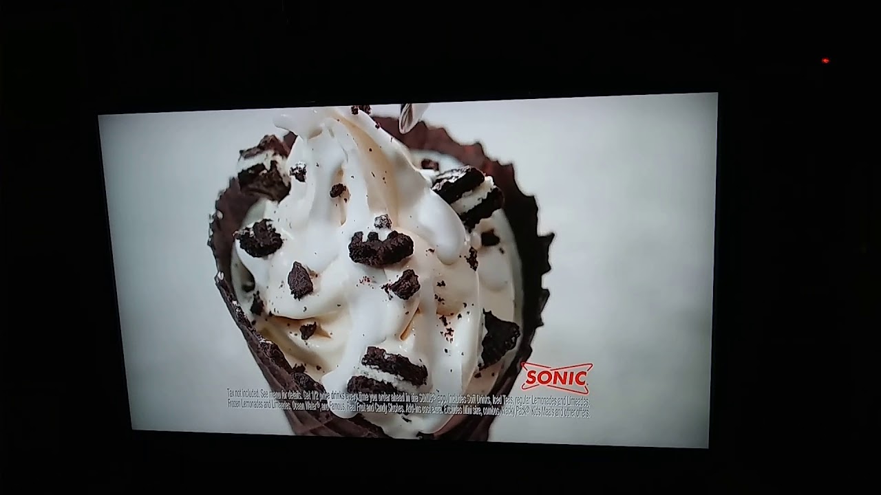 Sonic Drive-in Double Stuff Oreo Waffle Cone Commercial: Overload - YouTube