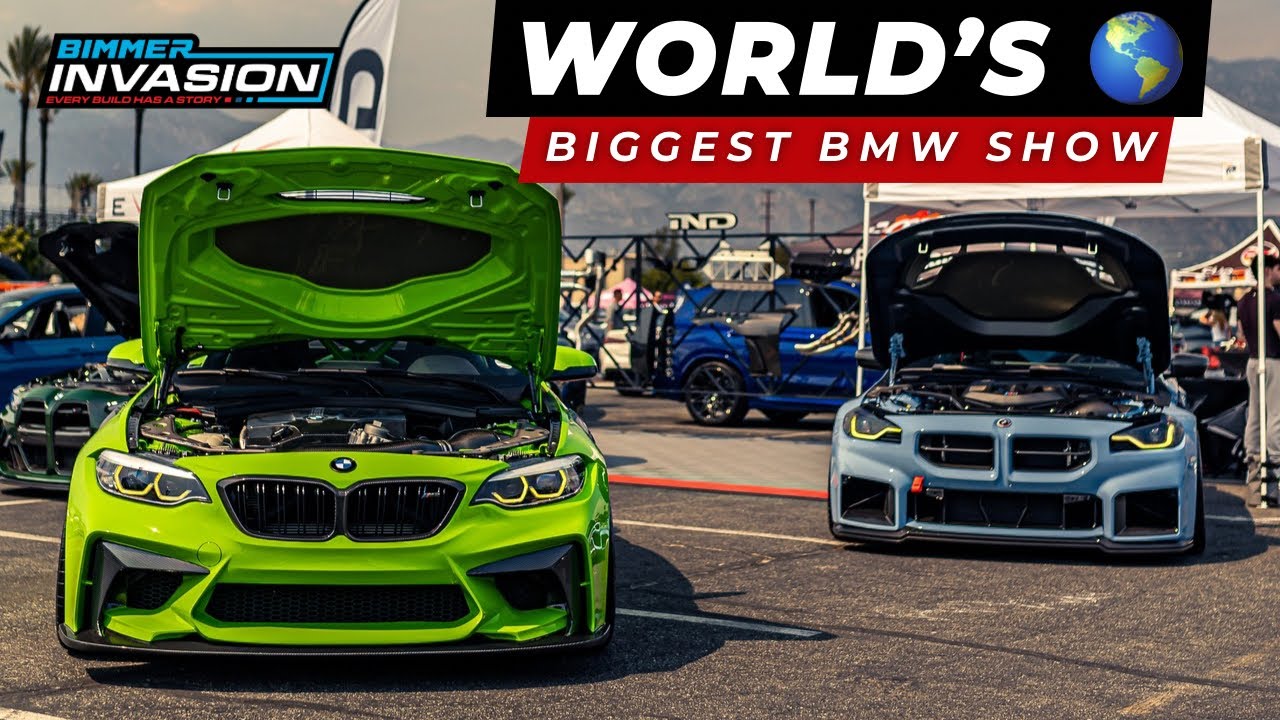 The World's Biggest BMW Car Show | The INVASION of Los Angeles 🌴 - YouTube