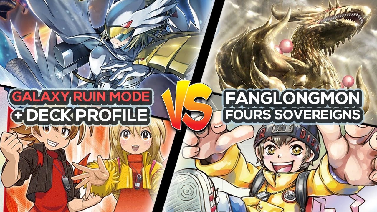 [DCGO] Galaxy Ruin Mode BT16 vs Fanglongmon | Digimon TCG (Digimon ...