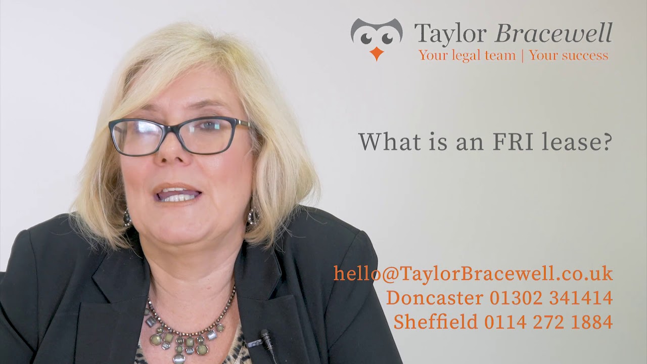 What is an FRI lease? | Taylor Bracewell Solicitors - YouTube