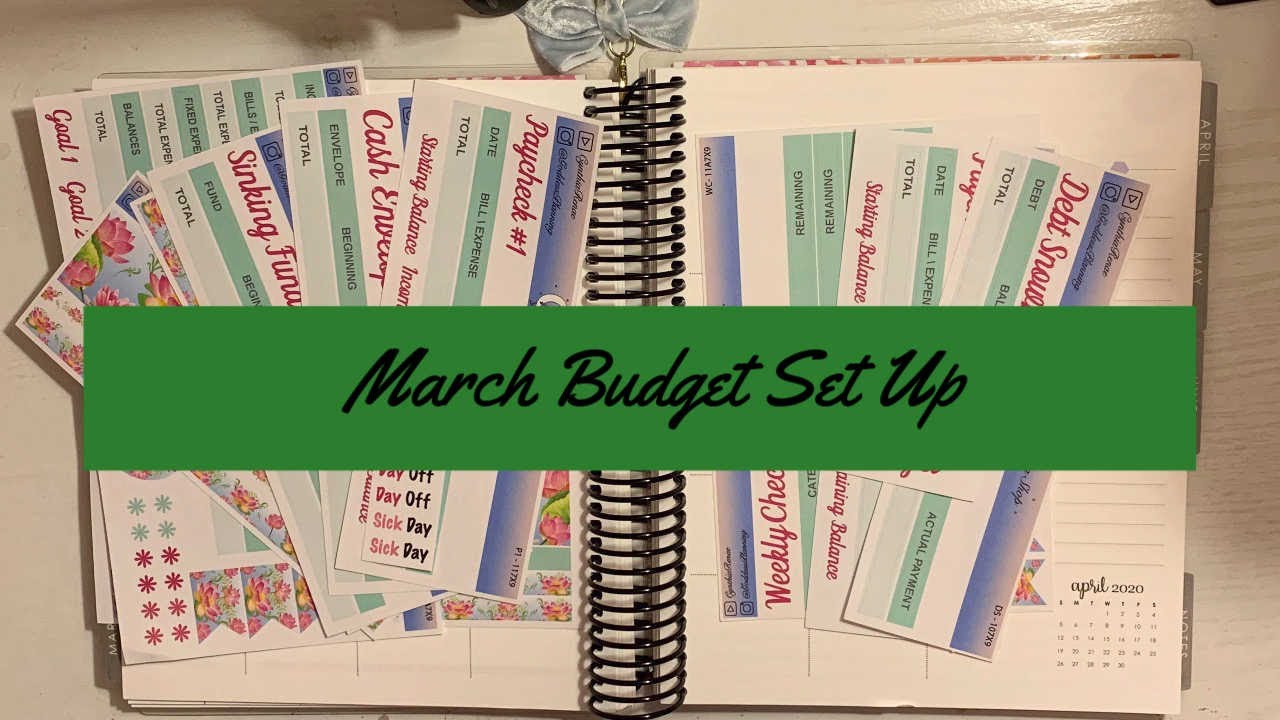 March Budget Set Up - YouTube