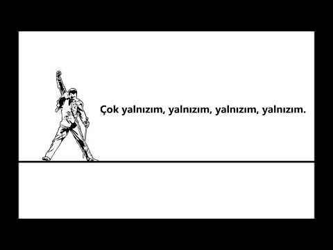 #queen #frediemercury Freddie Mercury- Living on my own (Türkçe çeviri/altyazı)