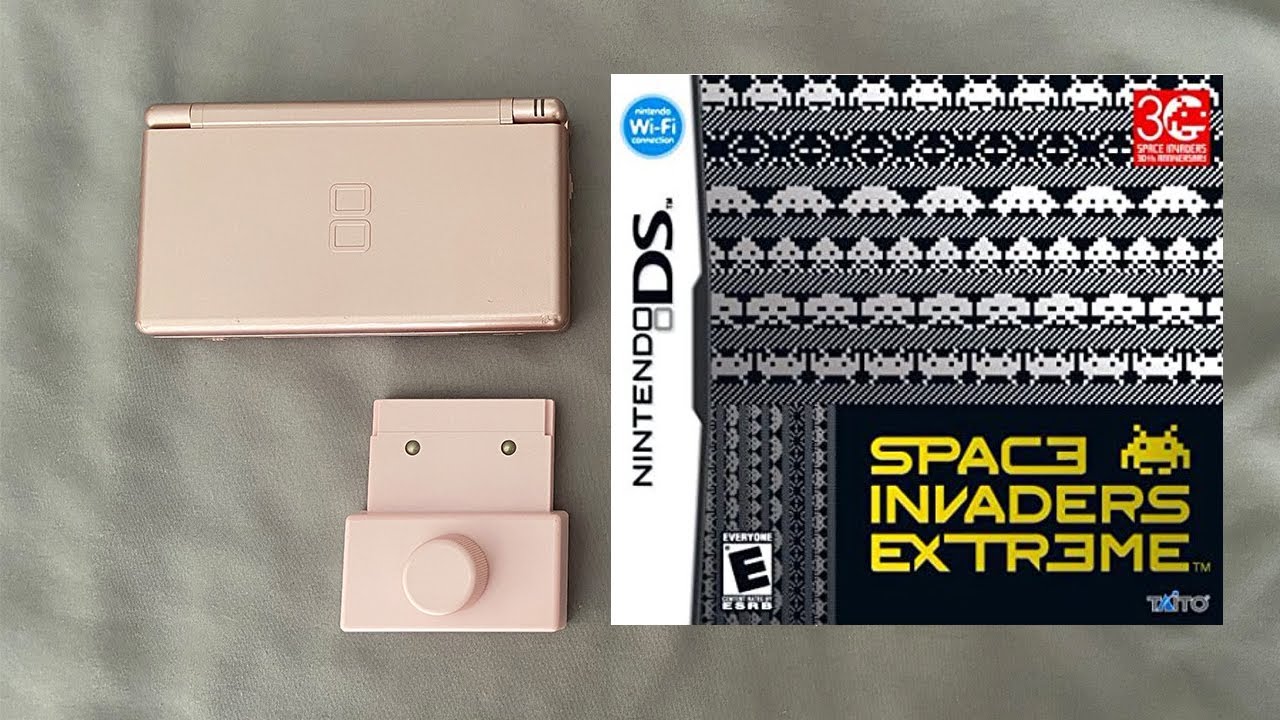 Taito DS Paddle Controller - Space Invaders Extreme 1 - YouTube