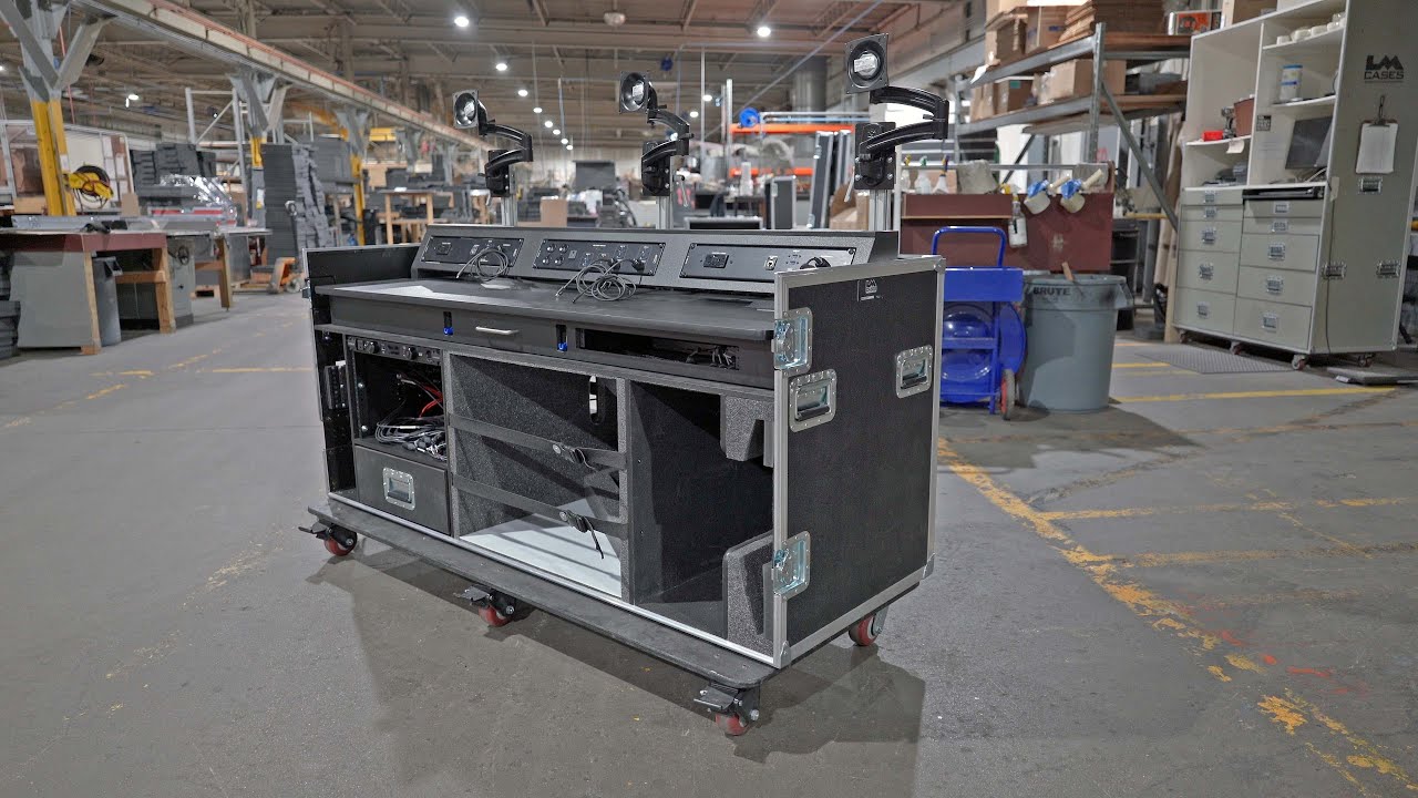 Large Format Video Flypack For Plum Precision | LM Cases - YouTube