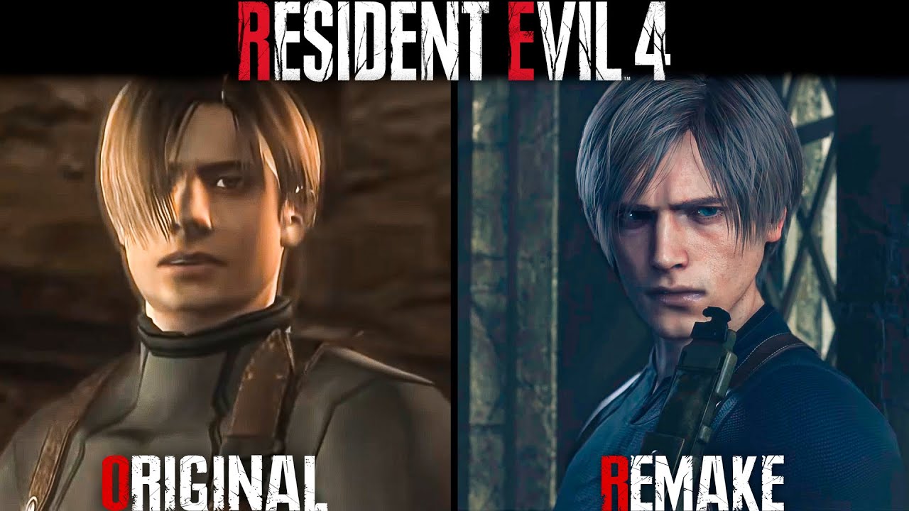 Resident Evil 4 Remake vs Original Cutscenes Comparison | 2K 60 FPS ...