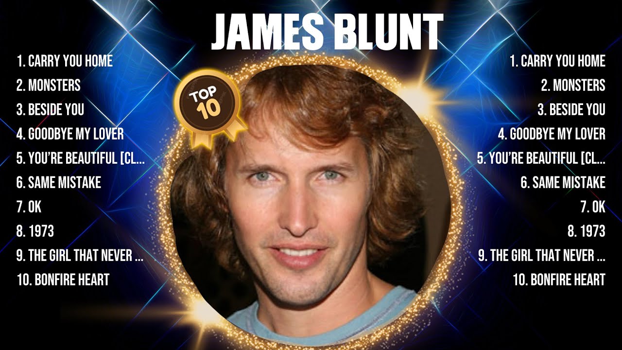 James Blunt Top Hits Popular Songs - Top 10 Song Collection - YouTube
