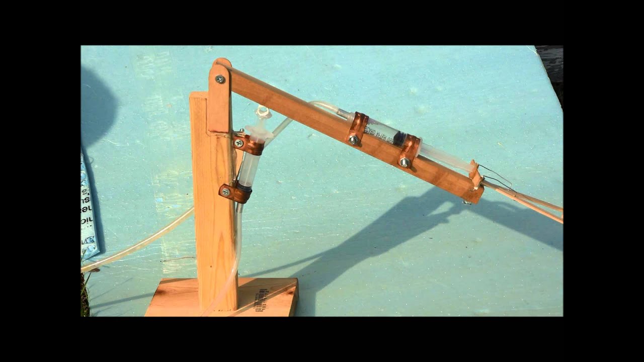 Wooden Hydraulic Arm
