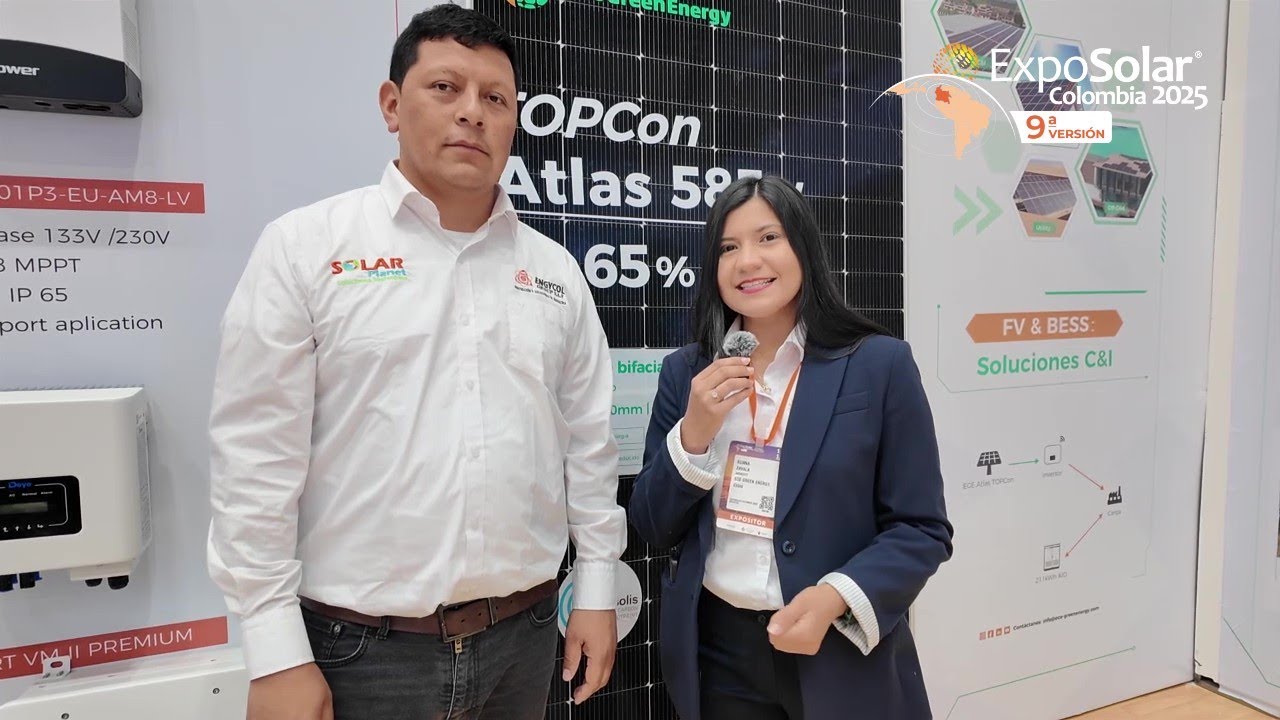 Engycol Group SAS y Ecogreen Energy estuvieron en ExpoSolar Colombia ...