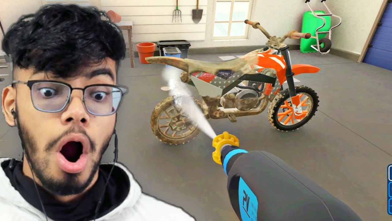 I Washed A Dirty Bike For 100$ - YouTube