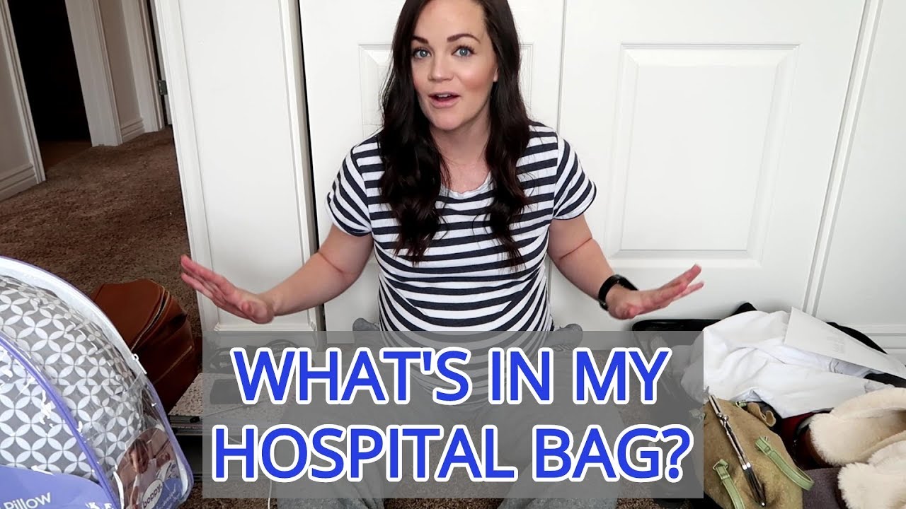 Whats In My Hospital Bag First Time Mom Youtube