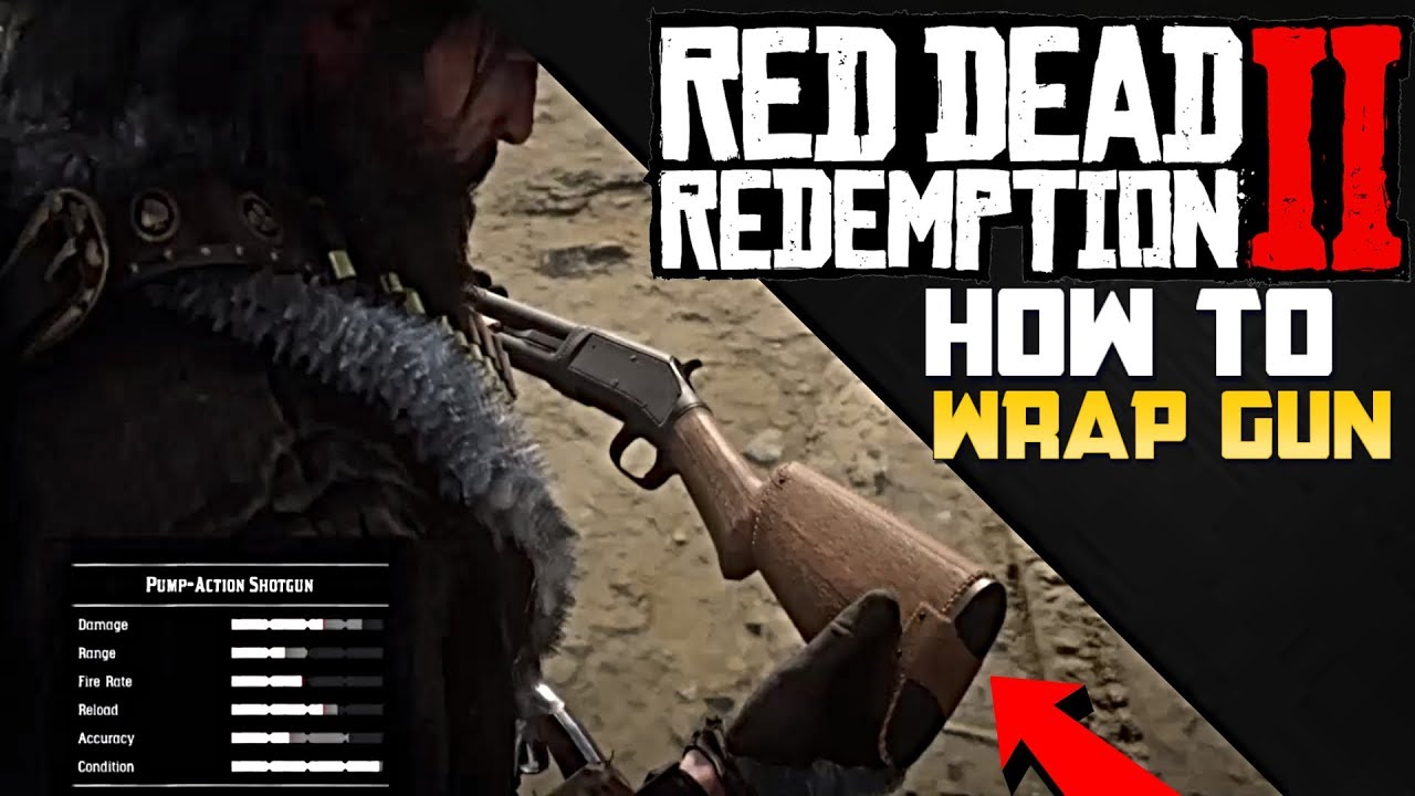 Red Dead Redemption 2 -How to Wrap your Gun! - YouTube