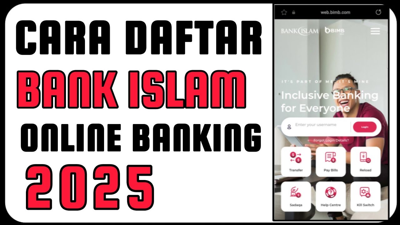 Cara Daftar Bank Islam Online Banking 2025 - YouTube
