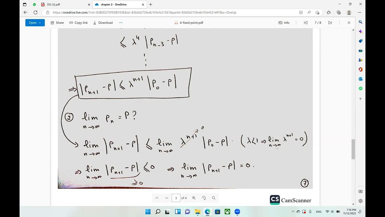 9 numerical analysis chapter2 (fixed point) - YouTube