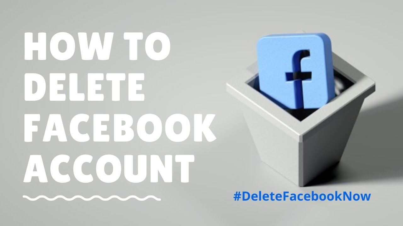 How do I permanently delete my Facebook account: 2020 - YouTube