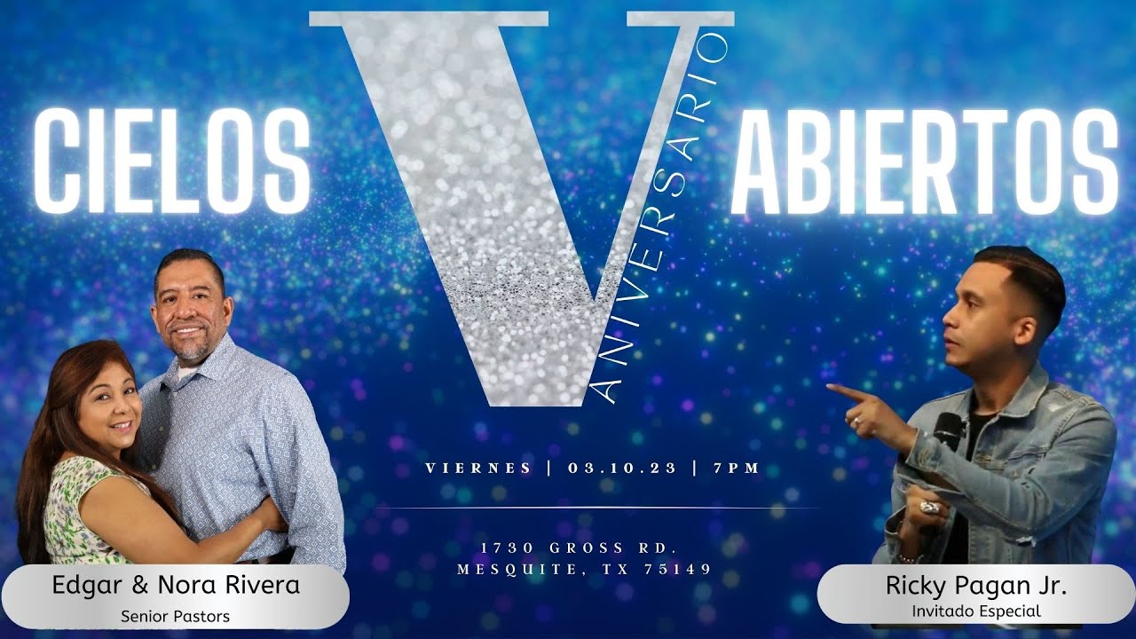 5to Aniversario - Youth Night | Ricky Pagan Jr. | Cielos Abiertos - YouTube