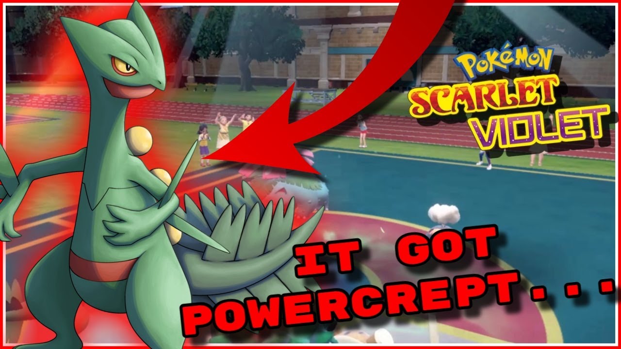 NEW RETURNING SCEPTILE Is VERY MID... - Pokemon Scarlet/Violet VGC Reg ...
