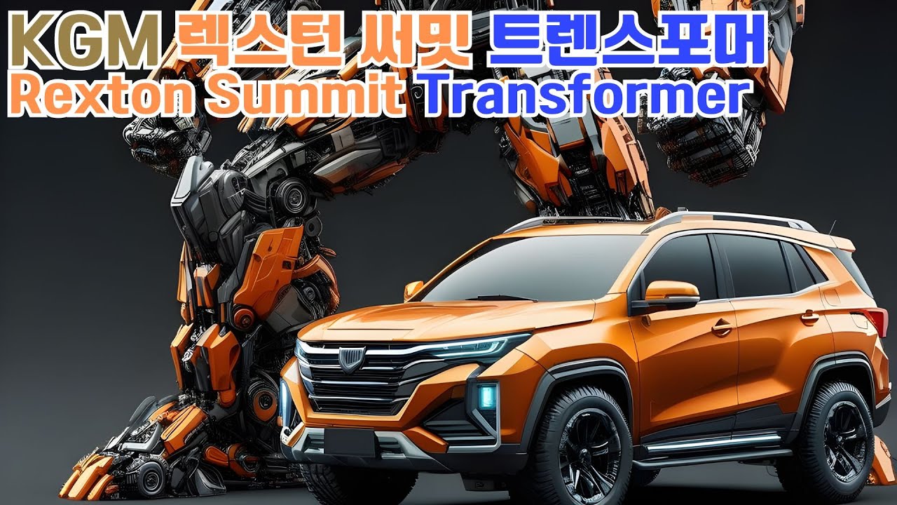 KGM 렉스턴 써밋 트랜스포머, KGM Rexton Summit Transformer - YouTube