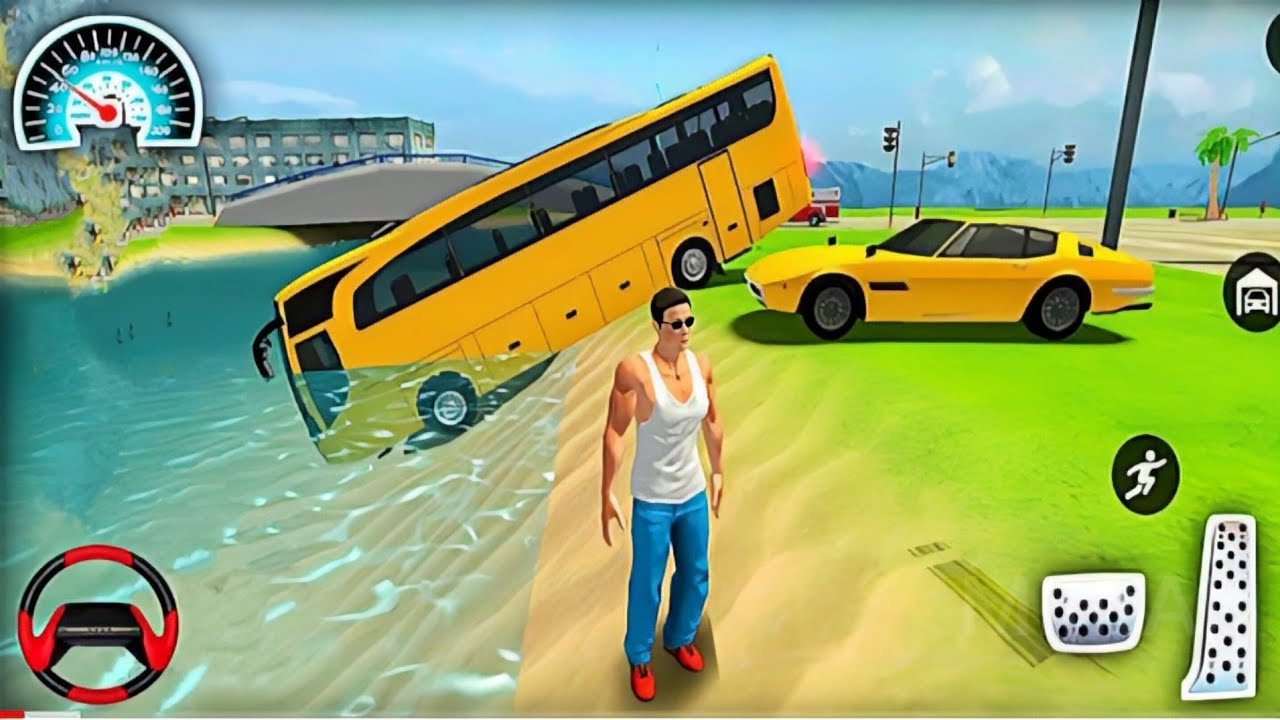 bus game River bus game new map update water pul bus game #Riverbus# ...