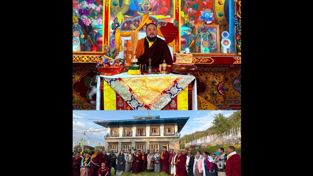 Tshe-Wang at simik monastery by HH Lachung Tulku Rimpochee🙏🏼🙏🏼🙏🏼 ...