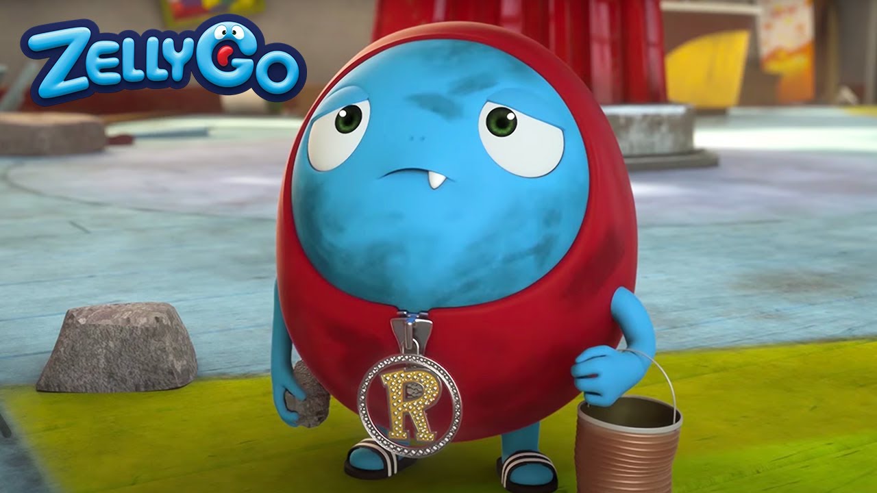 ZellyGo - Cleaning everything | Funny Cartoons for Children - YouTube