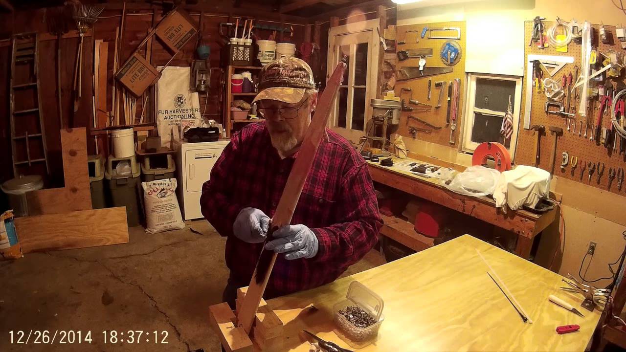 Fleshing and Boarding a Mink - YouTube