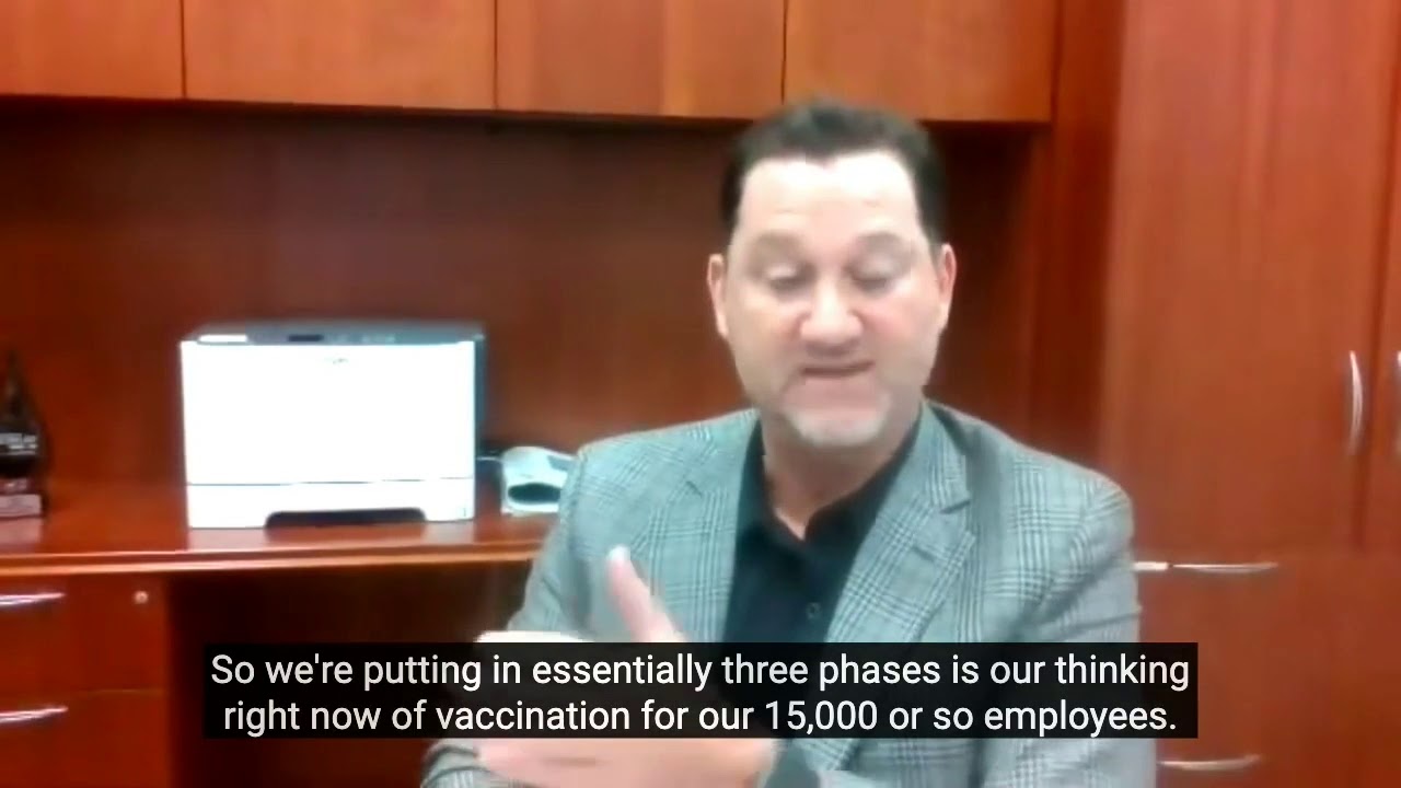 Vaccine Distribution Predictions with CIO Jeff Sturman - YouTube