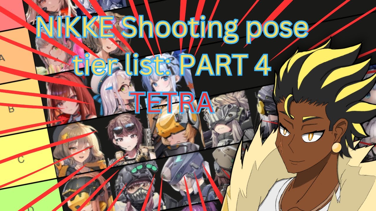 Nikke Shooting pose tier List: TETRA - YouTube