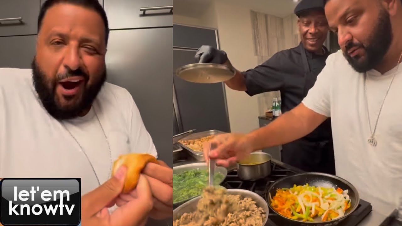 Dj Khaled Couldn’t Hide His Love For Food After He Checked Out What His ...