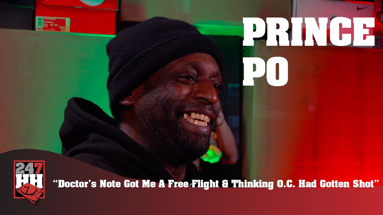 Prince Po - Doctor's Note Got Me A Free Flight & Thinking O.C. Had ...