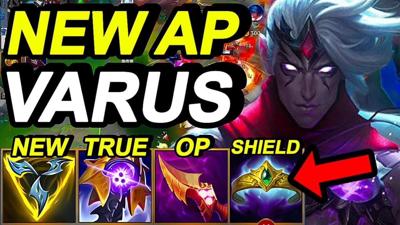 Wild Rift China Varus Adc - 19KILL AP Varus Broken Damage - Challenger ...