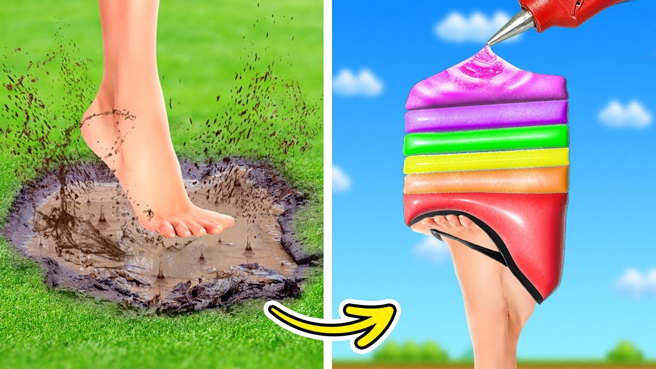 AWESOME ART IDEAS AND EASY PAINTING TRICKS | Extreme Homeless Fidget ...